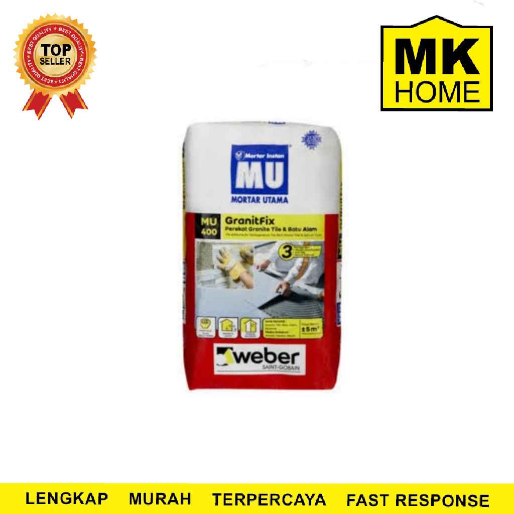 Jual MU 420 MORTAR UTAMA SEMEN INSTAN PEREKAT KERAMIK | Shopee Indonesia