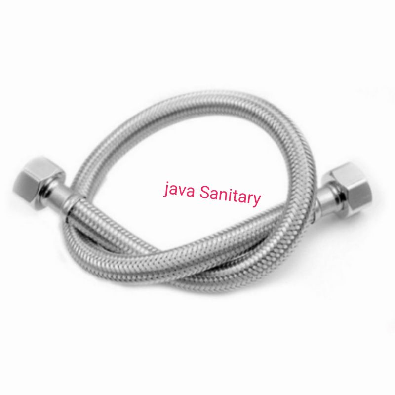 Jual Slang Fleksibel Anyam 100 Cm Stainless/Fleksibel Hose 1 Meter ...