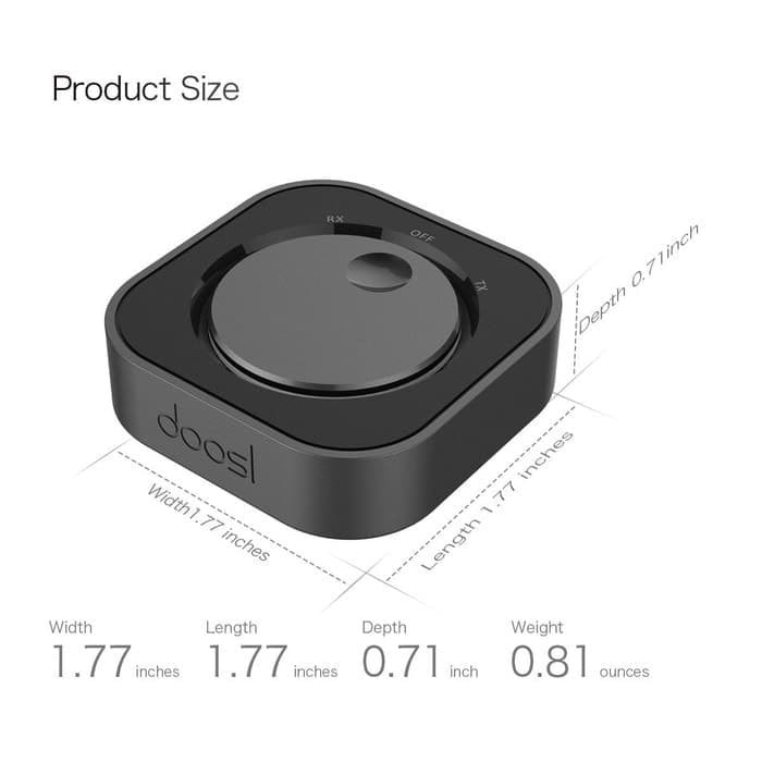 Jual Original DOOSL Bluetooth Transmitter And Receiver Audio System ...