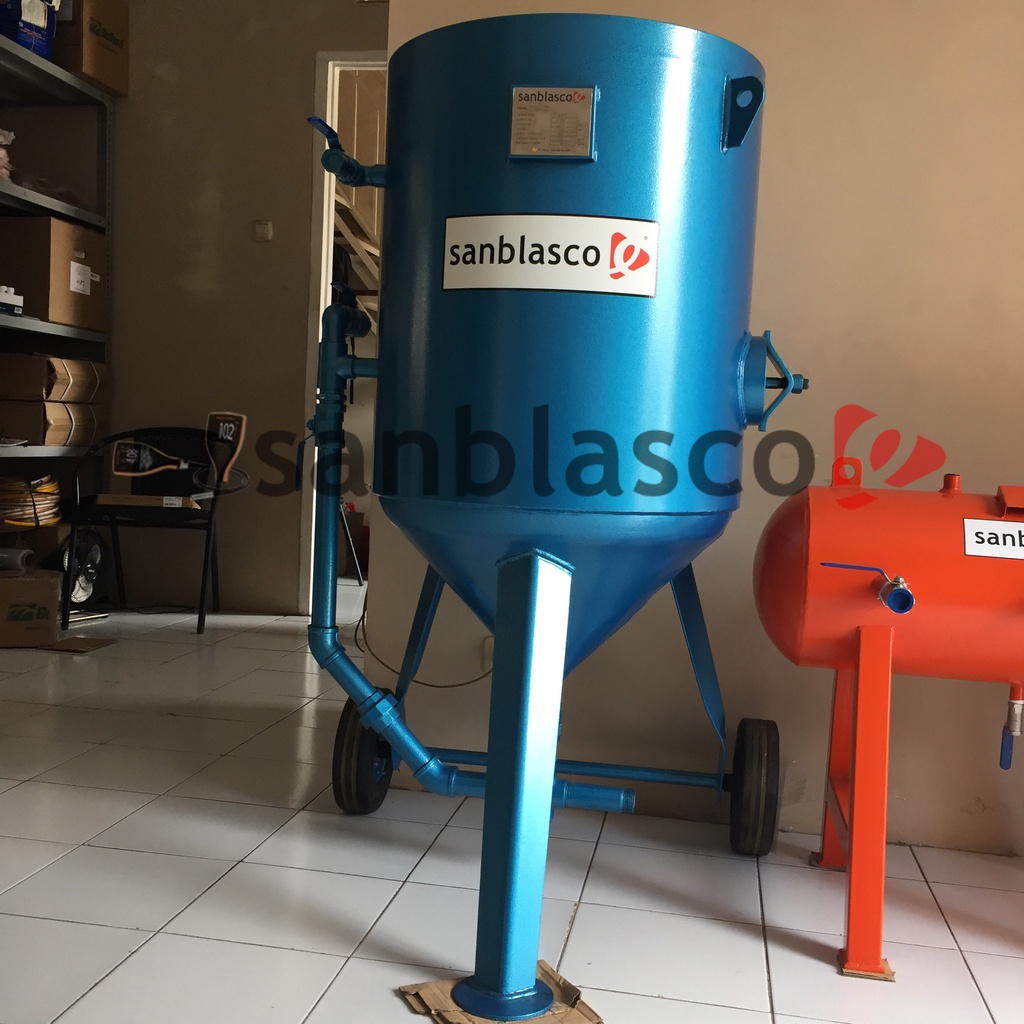 Jual Sandblasting Pot 600Lbs Sandpot mesin sandblasting | Shopee Indonesia