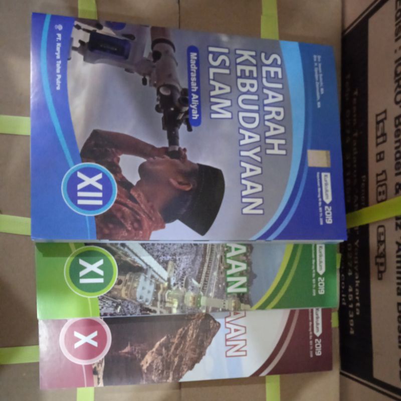 Jual Buku Sejarah Kebudayaan Islam MA Kelas(10,11,12) Kurikulum 2019(Toha putra) | Shopee Indonesia