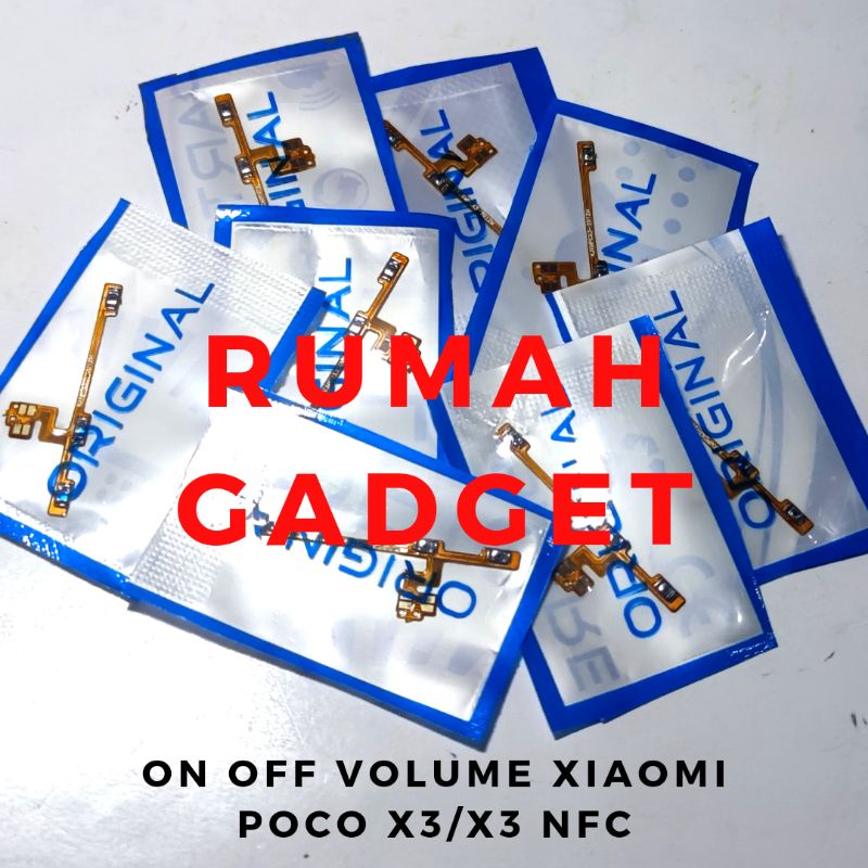 Jual FLEXIBLE TOMBOL ON OFF VOLUME XIAOMI POCO X3/X3 NFC | Shopee Indonesia