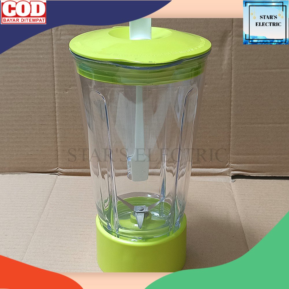 Jual 1 Fullset Gelas Blender JUMBO/BESAR Model Miyako Baru 1,52liter ...