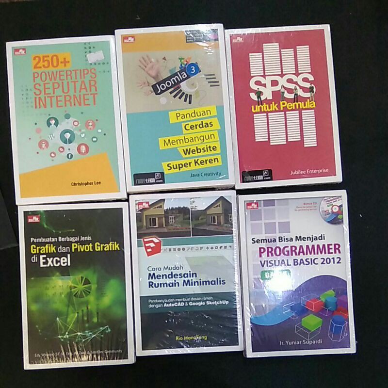 Jual buku komputer banyak judul. buku programming, buku ms office ...