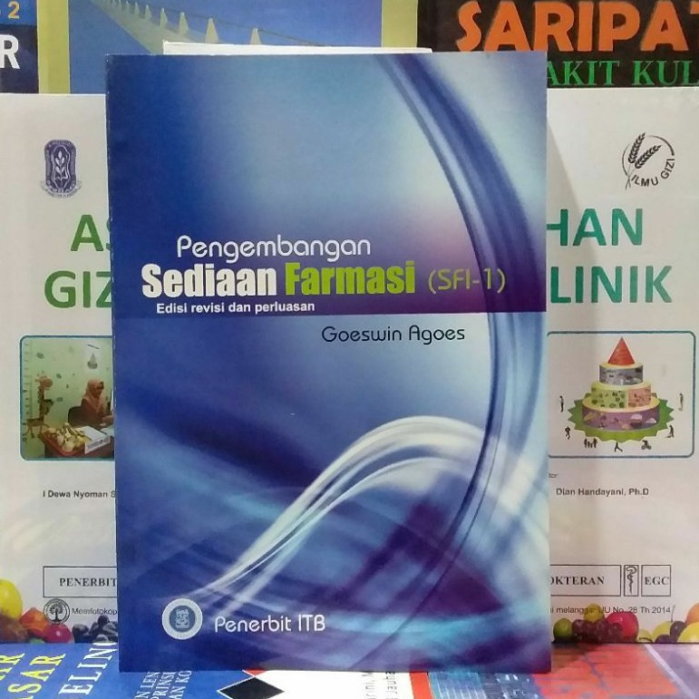 Jual (ORIGINAL) BUKU PENGEMBANGAN SEDIAAN FARMASI (SFI-1) | Shopee Indonesia