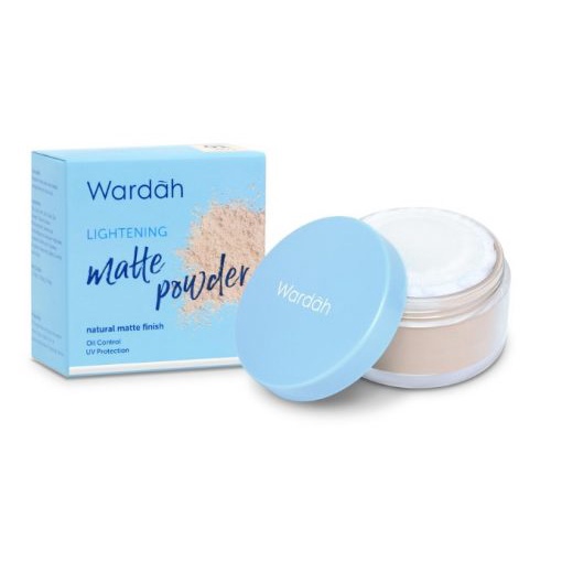 Jual Wardah Lightening Matte Powder 20 g | Shopee Indonesia