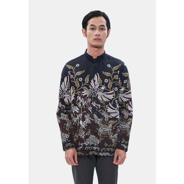Jual MANZONE kemeja batik shanghai lengan panjang HASTANTA | Shopee ...