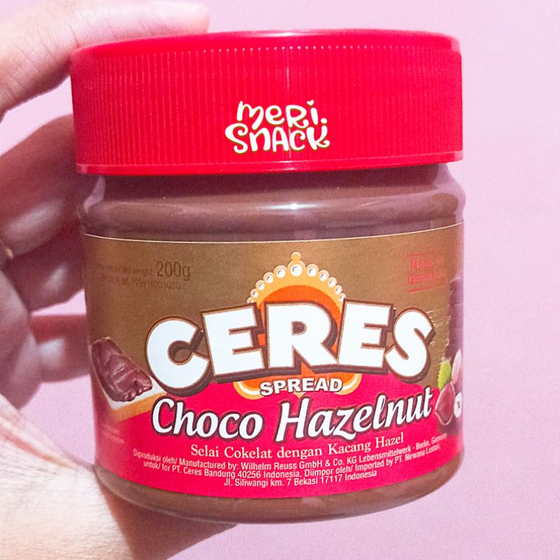 Jual Ceres Spread Choco Hazelnut 200gr / Selai / Topping Roti | Shopee ...