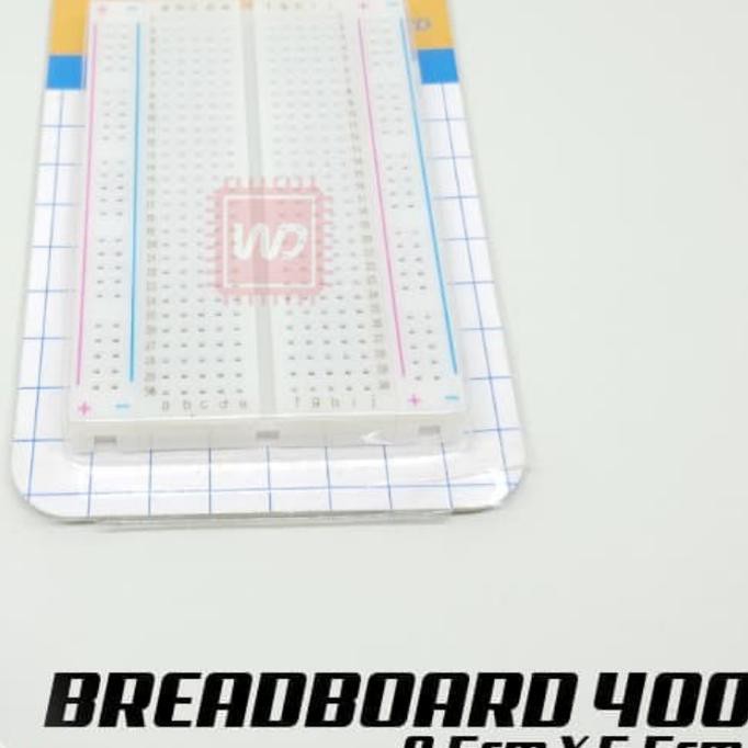 Jual Breadboard 400 Lubang 400 Points Bread Board Projelboard Pcmja29 ...