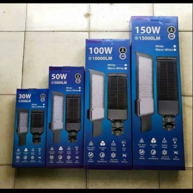 Jual Lampu jalan led smd 150w 150 watt lampu pju led streetlight led cobra 150w 150 watt ...