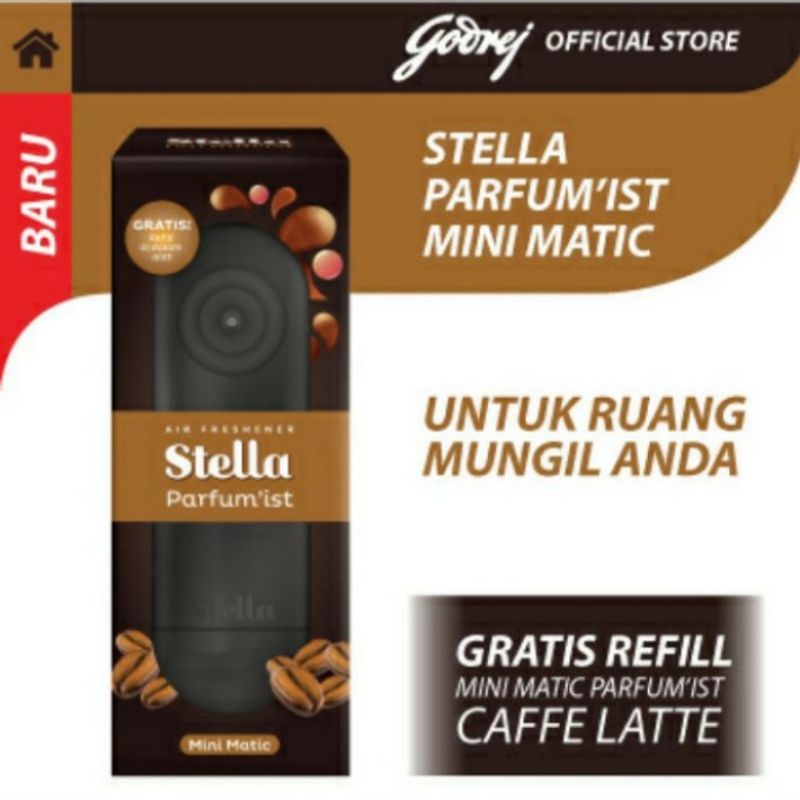 Jual Stella Mini Matic Set "NewDisain" Caffe Latte(alat+Refill+batere ...