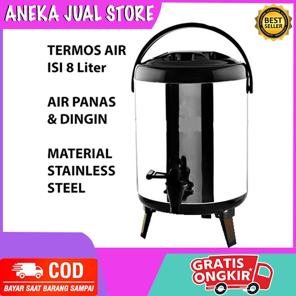 Jual Termos Air Isi 8 Liter milk Tea Bucket Bisa Air Panas Dingin ...