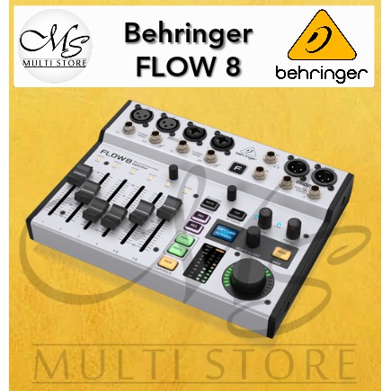 Jual Behringer FLOW 8 - FLOW-8 - 8-Input Digital Mixer and USB Audio ...