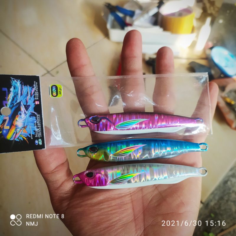 Jual Micro Jig duo 60g,30,20,15,10 (GID) | Shopee Indonesia