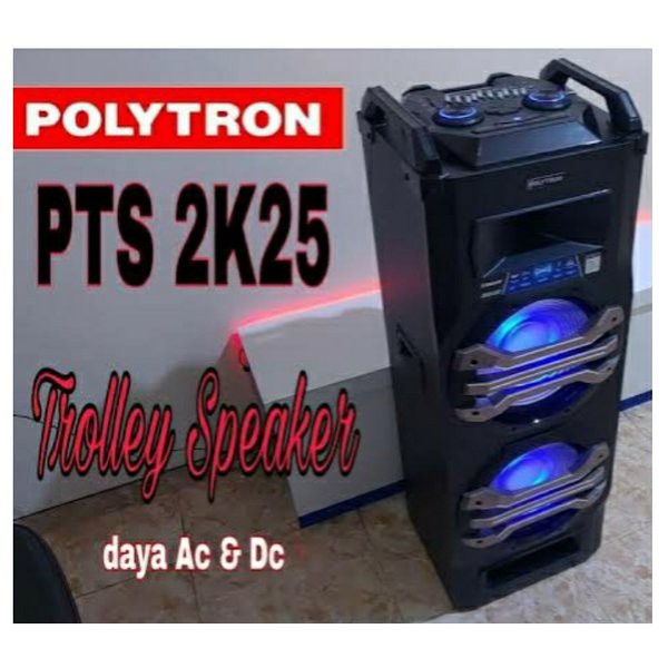 Jual POLYTRON PORTABLE SPEAKER PTS 2K25 XBR WOOFER 12 INCH PTS2K25 ...