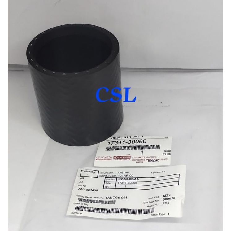 Jual HOSE TROTOR THROTTLE BODY HILUX 3.0 17341-30060 ASLI | Shopee ...