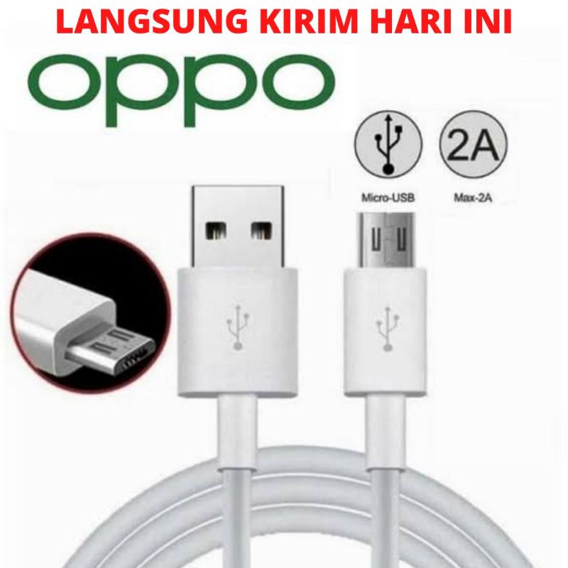 Jual kabel cable data micro usb Oppo Vooc a33 a37 a39 a57 F1 F3 F5 F7 ...