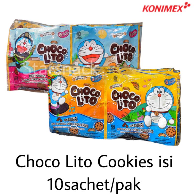 Jual Choco Lito Cookies mini isi 10pc/renceng | Shopee Indonesia