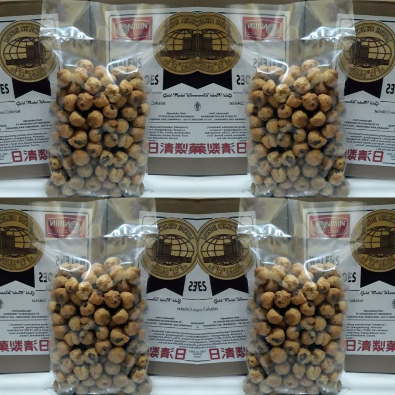 Jual walens choco soes 400gr walen sus isi coklat nissin manis enak ...