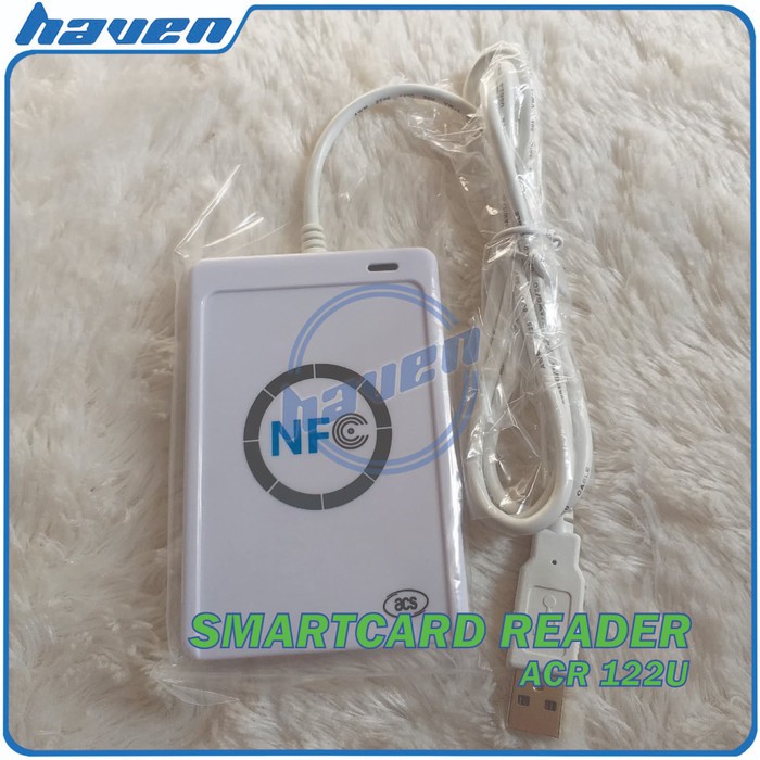 Jual ACR122 ACR122U NFC RFID Reader Writer Smart Card Mifare FeliCa ...