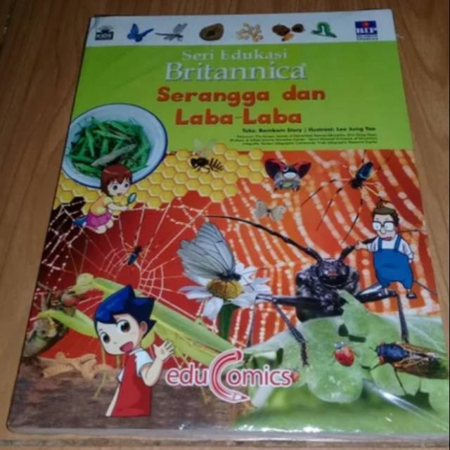 Jual BUKU SERI EDUKASI BRITANNICA SERANGGA DAN LABA LABA | Shopee Indonesia
