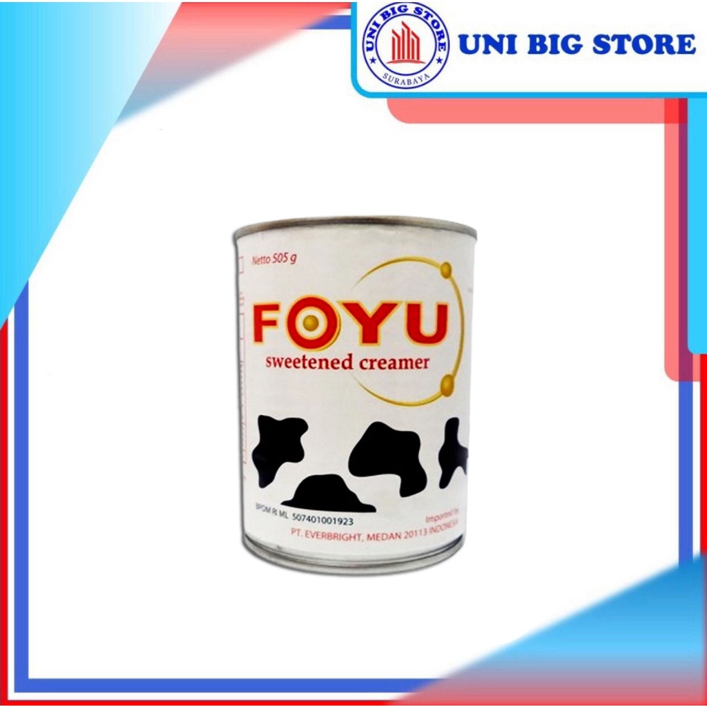 Jual Foyu Susu Krimer Kental Manis Milk Sweetened Creamer Kaleng 500 ...