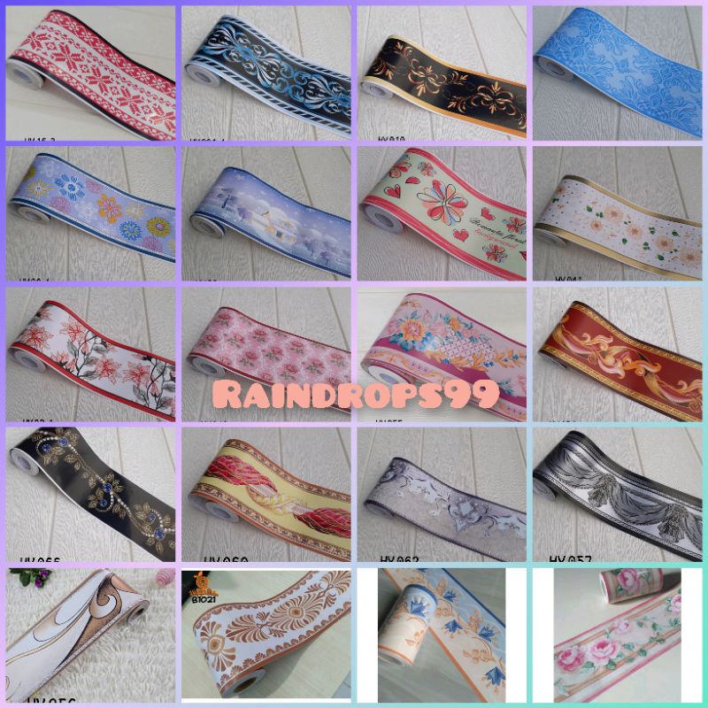 Jual List wallpaper wall Border list border wallpaper dinding | Shopee ...
