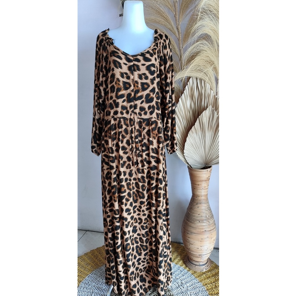 Jual 011 GAMIS MACAN LONGDRESS MACAN TUTUL | Shopee Indonesia