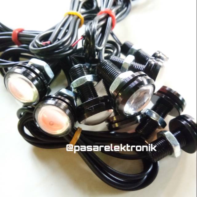 Jual Lampu Led Mata Elang Eagle Eye 12v 23mm Shopee Indonesia