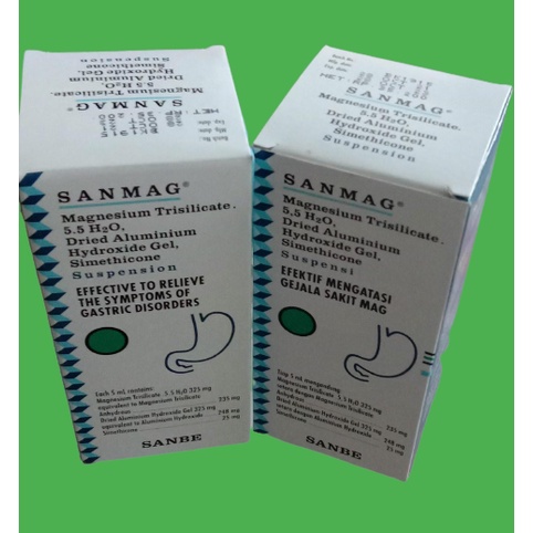 Jual SANMAG SYR 120ML OBAT MAAG (SANBE) | Shopee Indonesia