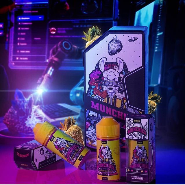 Jual LIQUID MUNCHIES STRAWBERRY MOCHI CREAM 100ML 3mg 6mg | Shopee ...