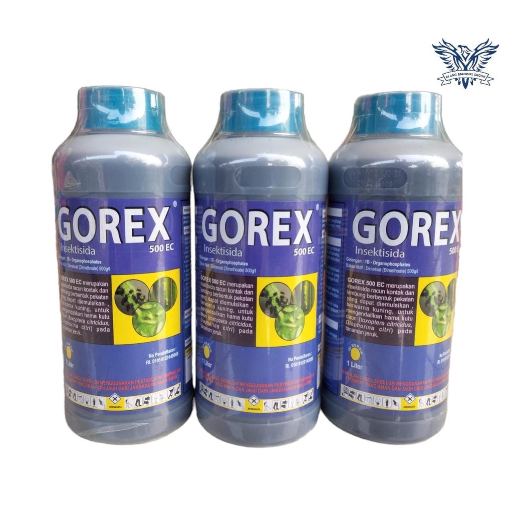Jual Gorex 500EC 1Liter Insektisida Dimetoat 500 g/l Pembasmi Hama Kutu ...