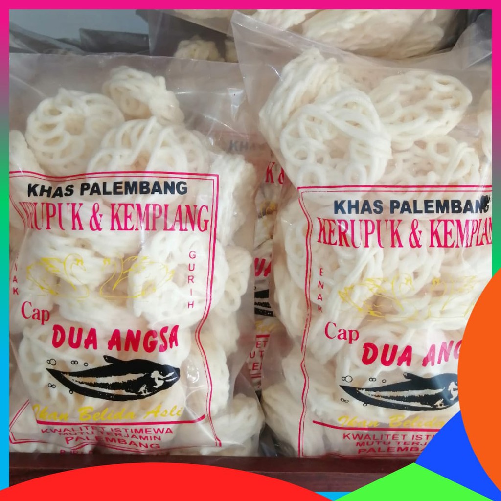 Jual Kerupuk Dua Angsa 2 Bungkus Asli Palembang 1 Kilogram | Shopee ...