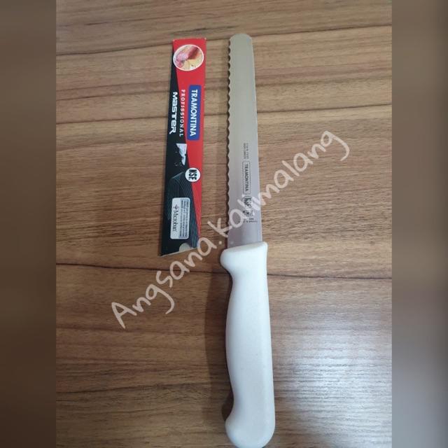 Jual Tramontina Profissional Bread Knife / Pisau Ham Slicer Kebab ...