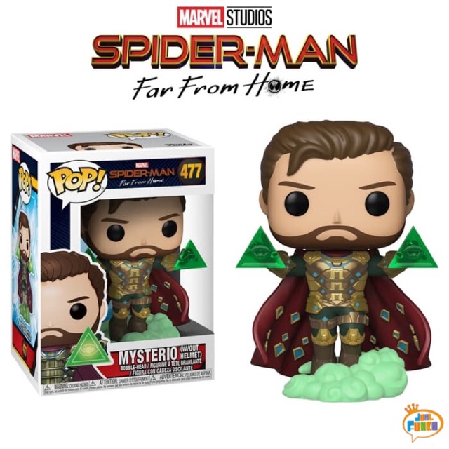 Jual Funko Pop Mysterio without Helmet - Spiderman Far from Home ...