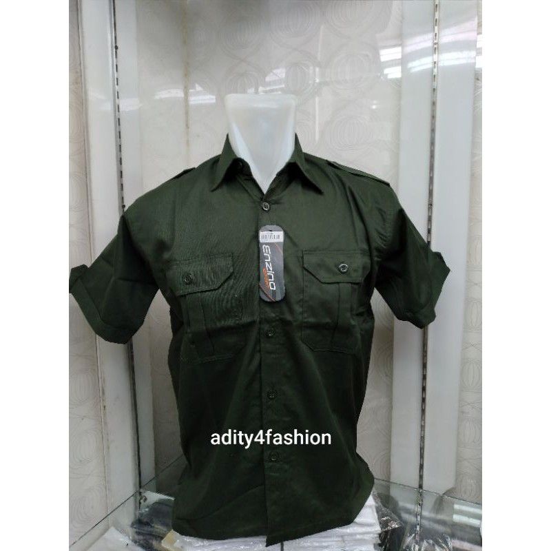 Jual Kemeja Seragam Pns,Kemeja Seragam Pdh Army | Shopee Indonesia