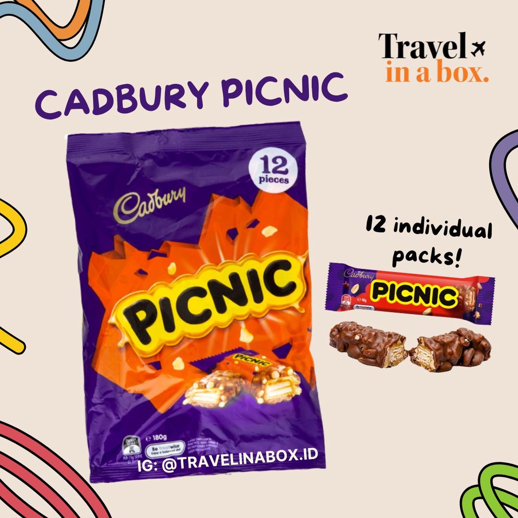 Jual CADBURY PICNIC 12 PIECES SHAREPACK COKELAT IMPORT | Shopee Indonesia Jual CADBURY PICNIC 12 PIECES SHAREPACK COKELAT IMPORT | Shopee Indonesia