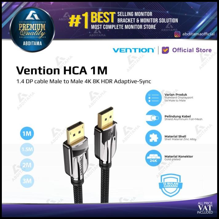 Jual Kabel Displayport Dp - Dp V1.4 Male To Male 4K 8K Hdr 32.4Gbps ...