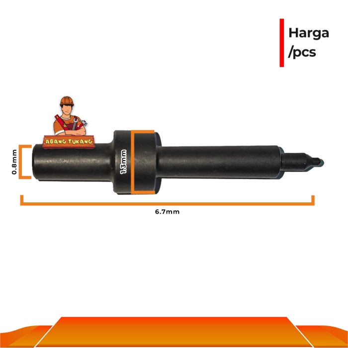 Jual Firing Pin Ramset Jarum Ramset Baja Hitam Superfix | Shopee Indonesia