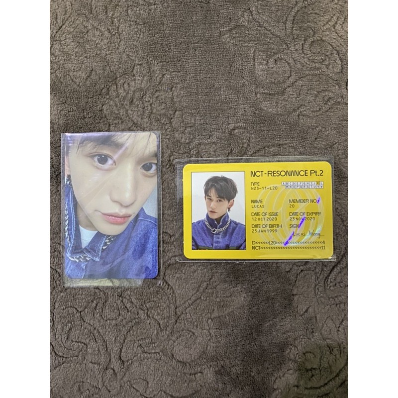 Jual pc lucas departure & lucas id card | Shopee Indonesia