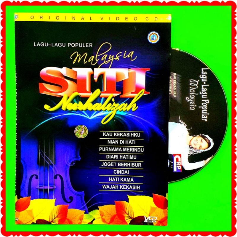 Jual KASET ORIGINAL VIDEO MUSIK LAGU POP MELAYU MALAYSIA TERPOPULER SITI NURHALIZA-LAGU KARAOKE ...