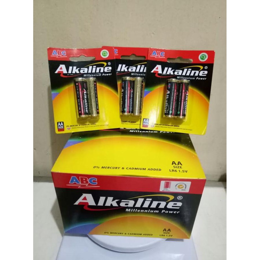 Jual Baterai Abc Alkaline A2 / Aa / A3 / Aaa 1,5 Volt | Shopee Indonesia
