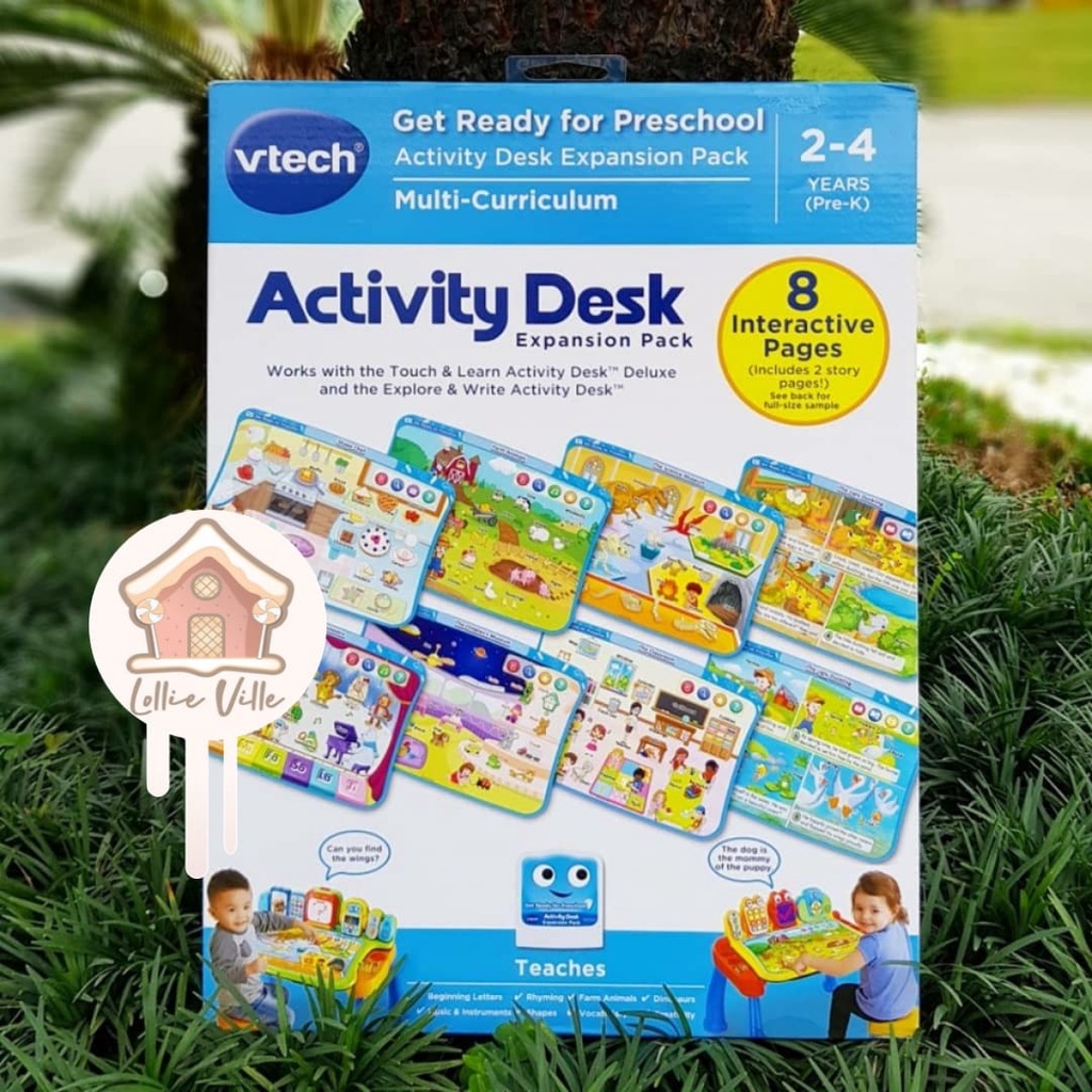 Jual VTech Touch & Learn Activity Desk Deluxe Expansion Pack | Shopee ...