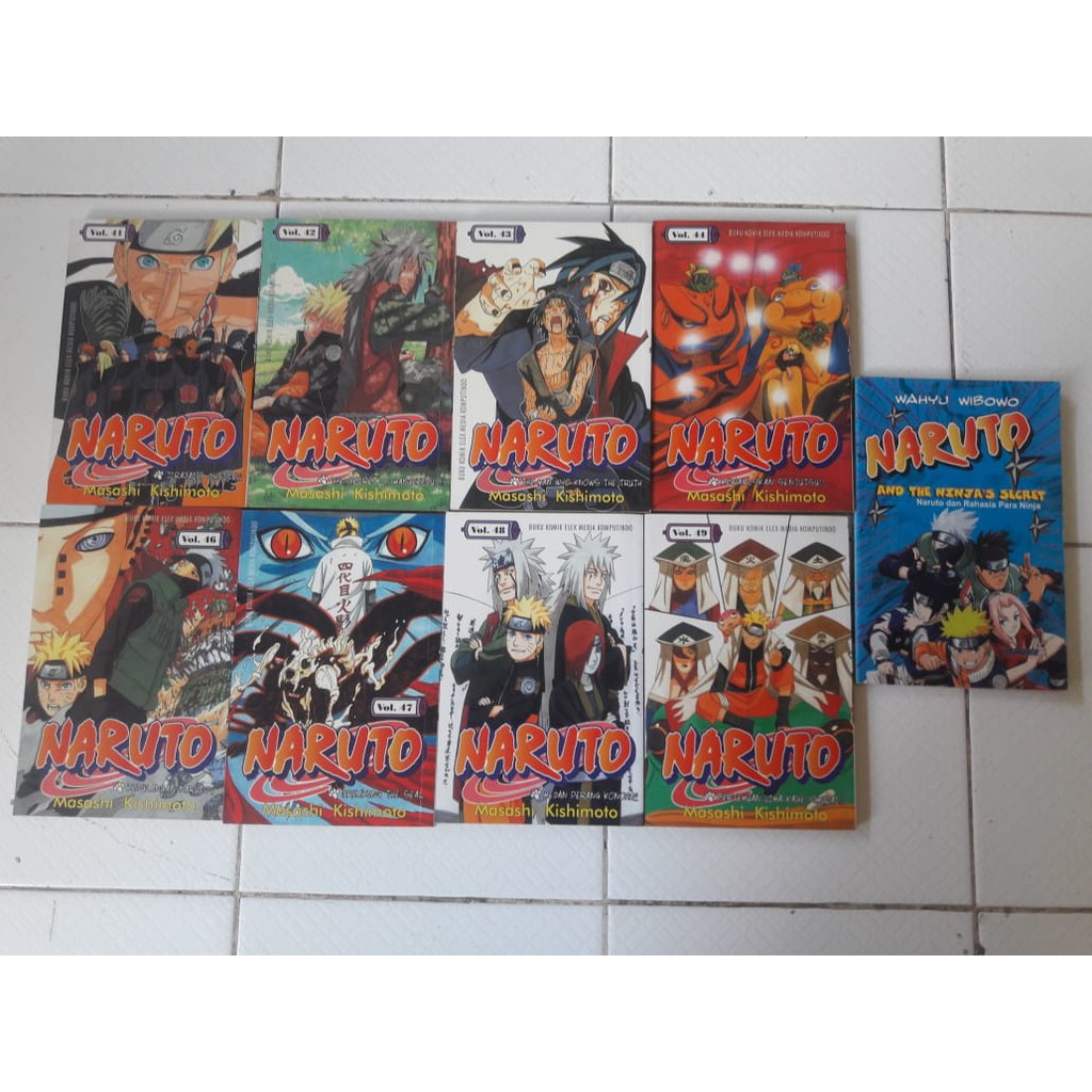 Jual Komik Seri Naruto ( Masashi Kishimoto ) bekas copotan masih mulus | Shopee Indonesia