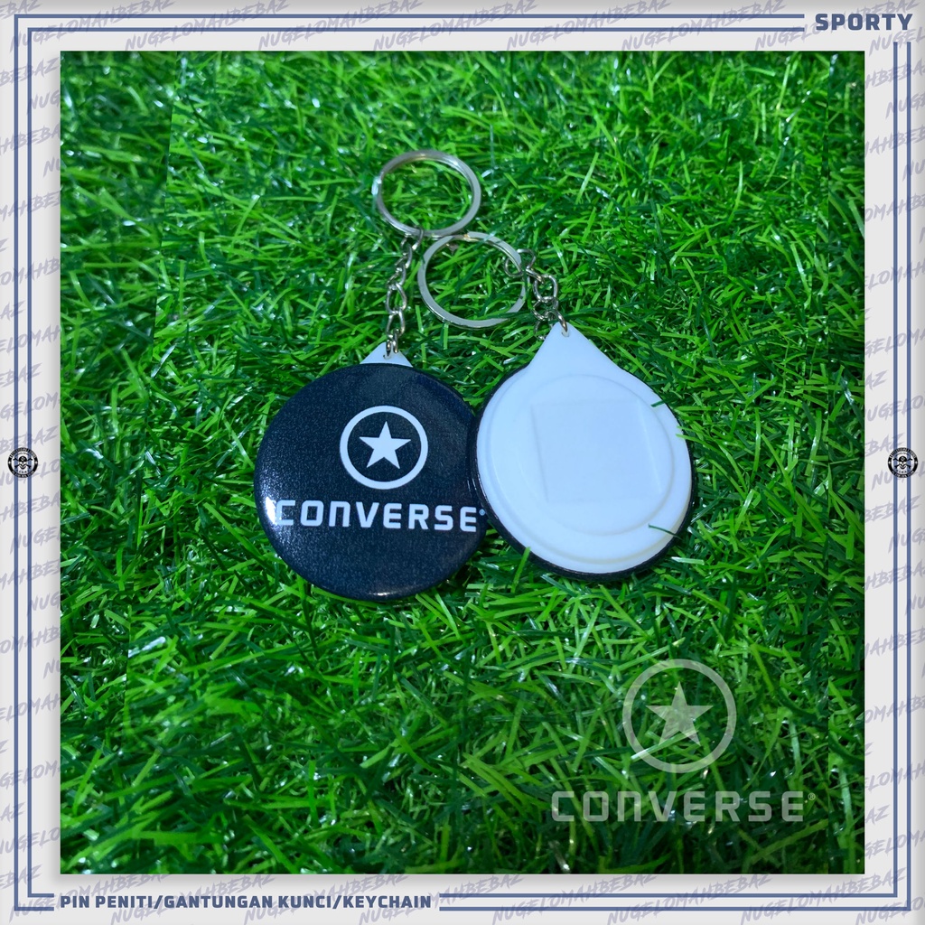 Jual TALI LANYARD/GANCI/PIN/GANTUNGAN KUNCI/HP - CONVERSE | Shopee ...