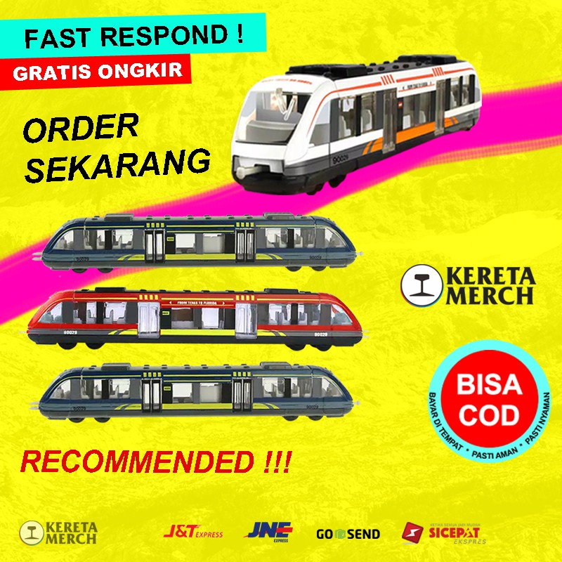 Jual DIECAST KERETA API MINIATUR KERETA API TRAIN TOYS KADO MAINAN ANAK ...