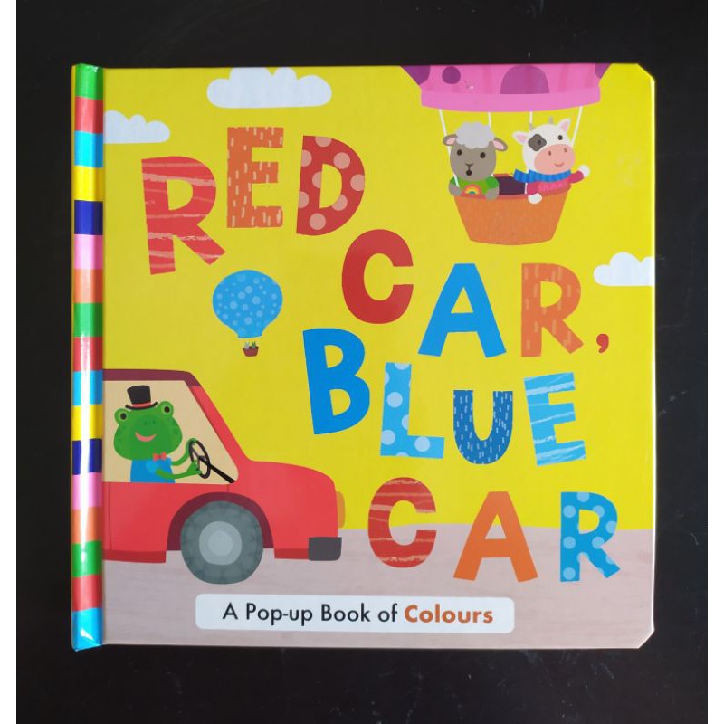 Jual Red Car, Blue Car (A Pop-up Book of Colours) | Shopee Indonesia