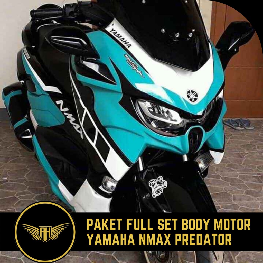 Jual Paket full set body motor yamaha nmax predator Terlaris | Shopee ...