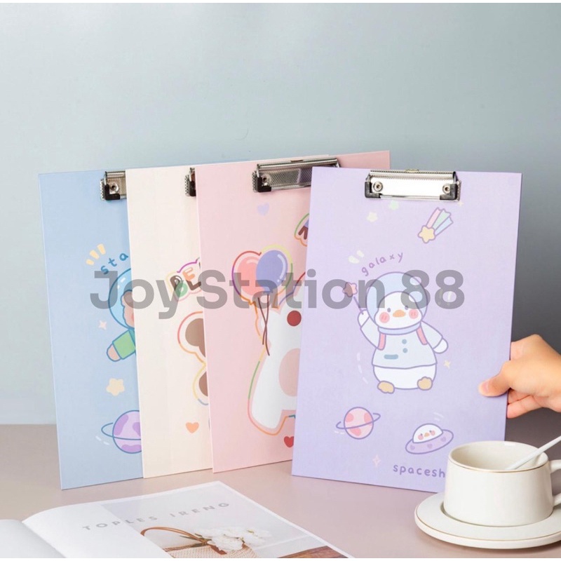 Jual Papan Ujian Kerani Karakter A4 Clipboard Gambar | Shopee Indonesia