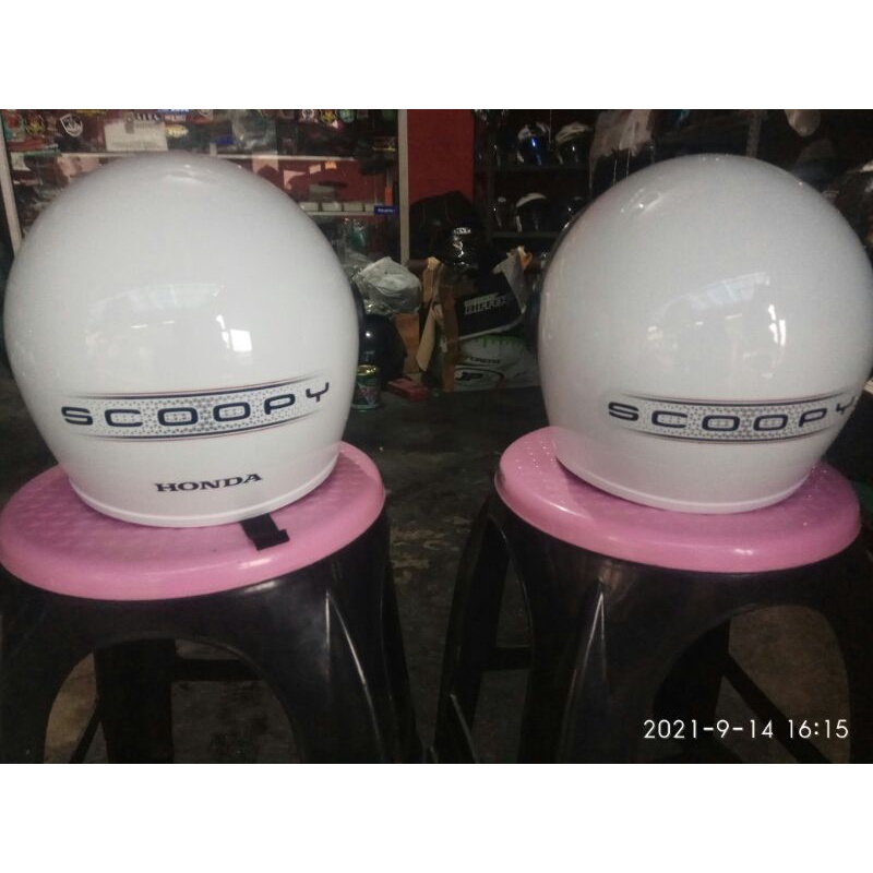 Jual helm Scoopy terbaru 2022 baru /new bukan bekas | Shopee Indonesia